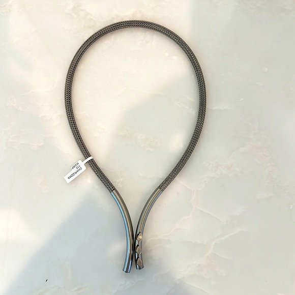 Joryel Vera | Jewelry | Joryel Vera Steel Mesh Necklace | Poshmark